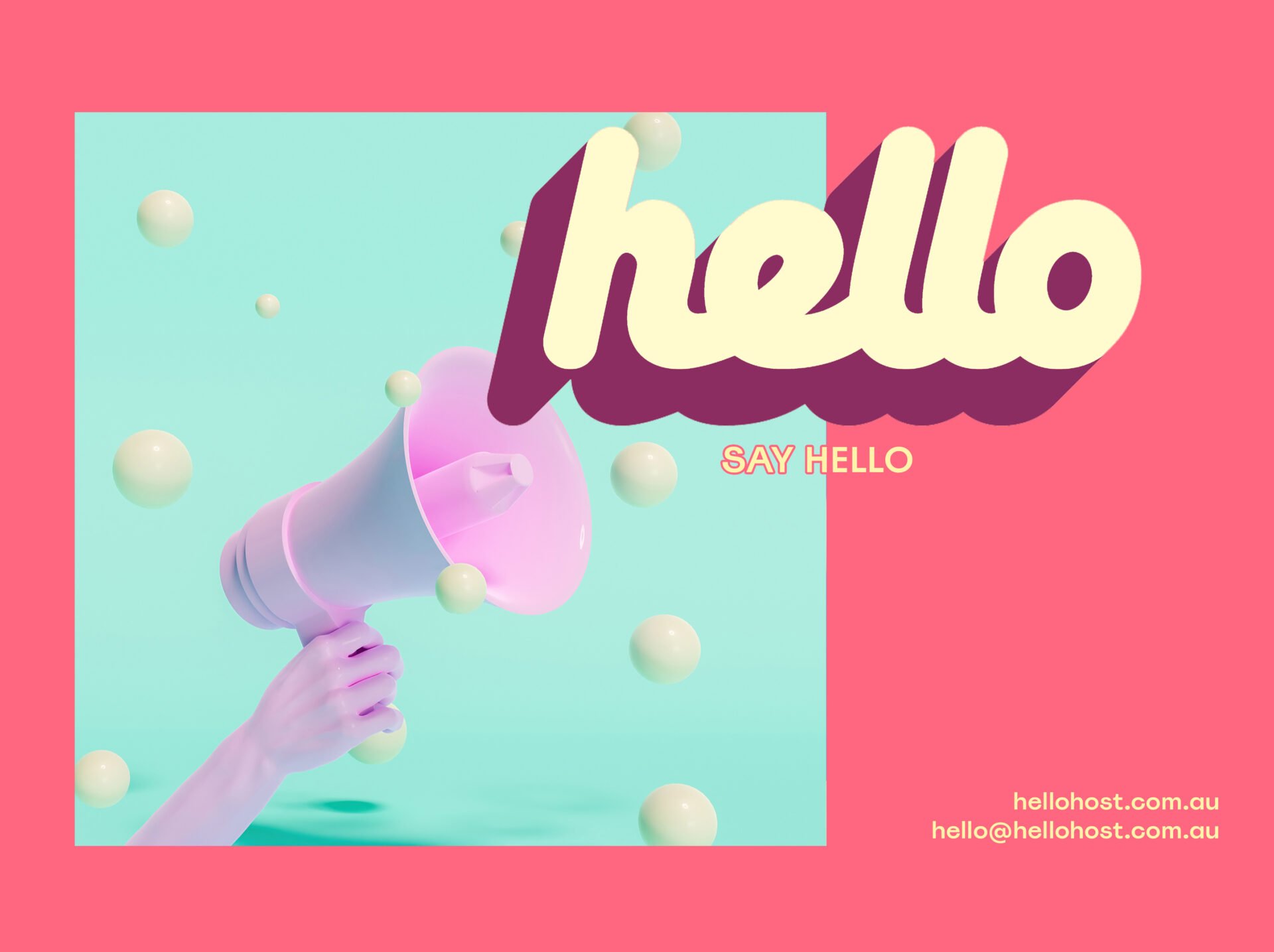 Say hello - Hello Host